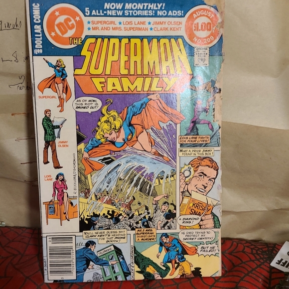 Other | The Superman Family 29 Dc Comics 1981 Newsstand Over 41 Years ...